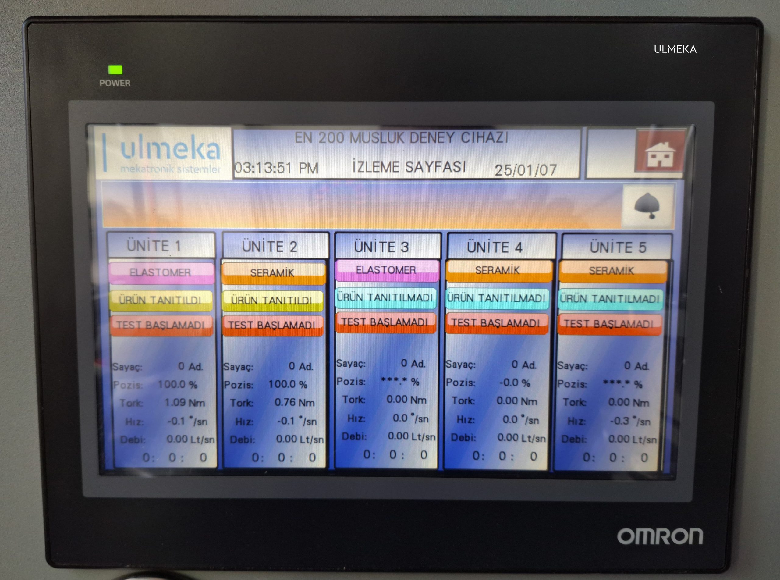 EN200 Faucet Life Cycle Test Machine - Ulmeka Mechatronics